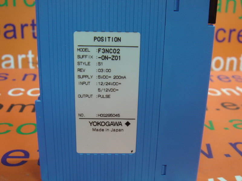YOKOGAWA F3NC02-0N-Z01 - 裕益科技自動化設備可程式編碼器PLC分散式控制系統DCS